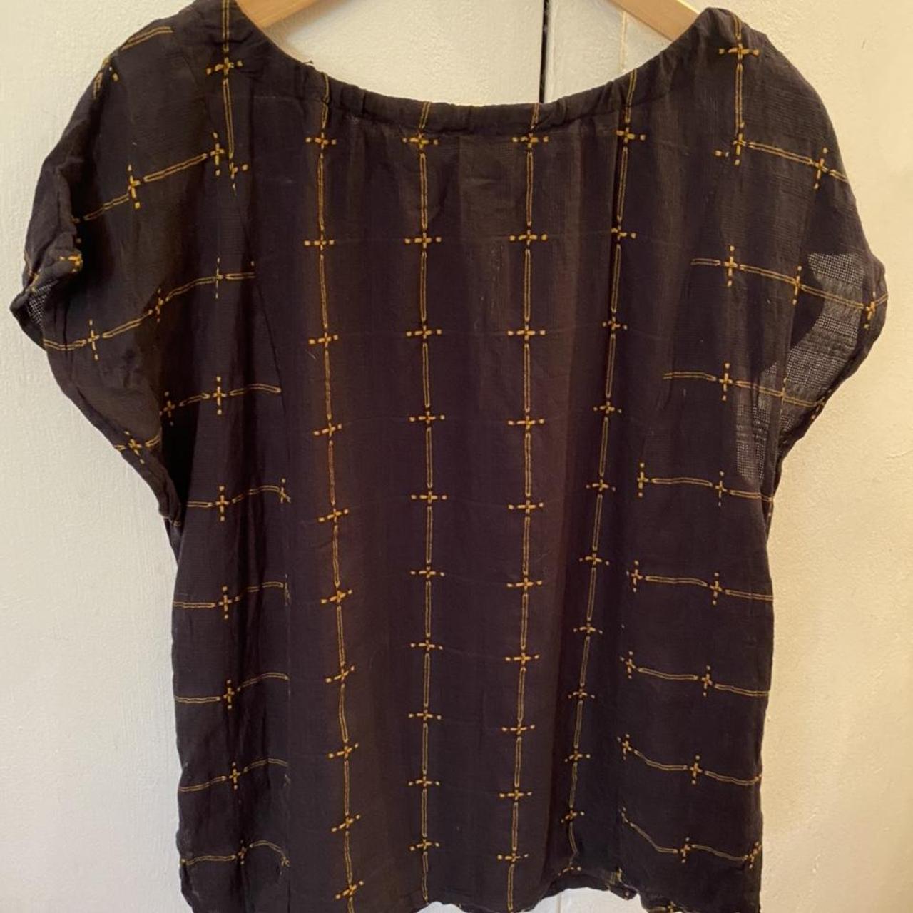 Ace and Jig top. Reversible so the tie can be worn... - Depop