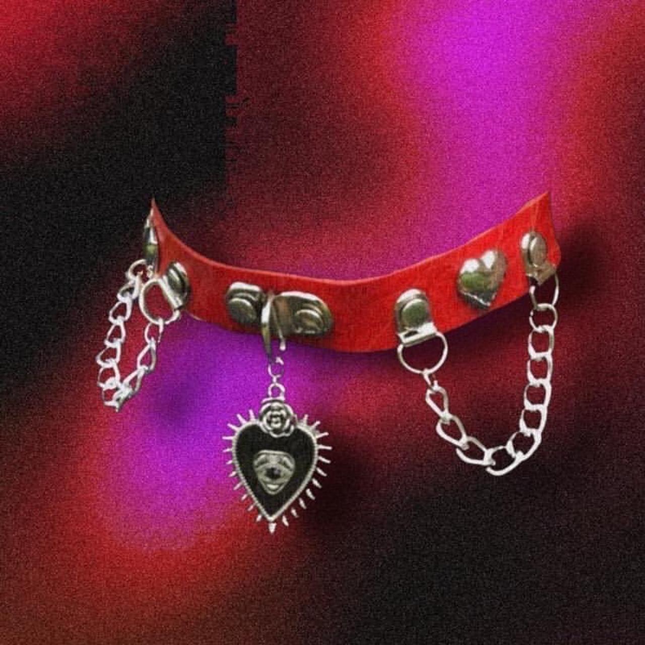 Your New Favorite Goth Choker 🖤 🌼handmade With Depop