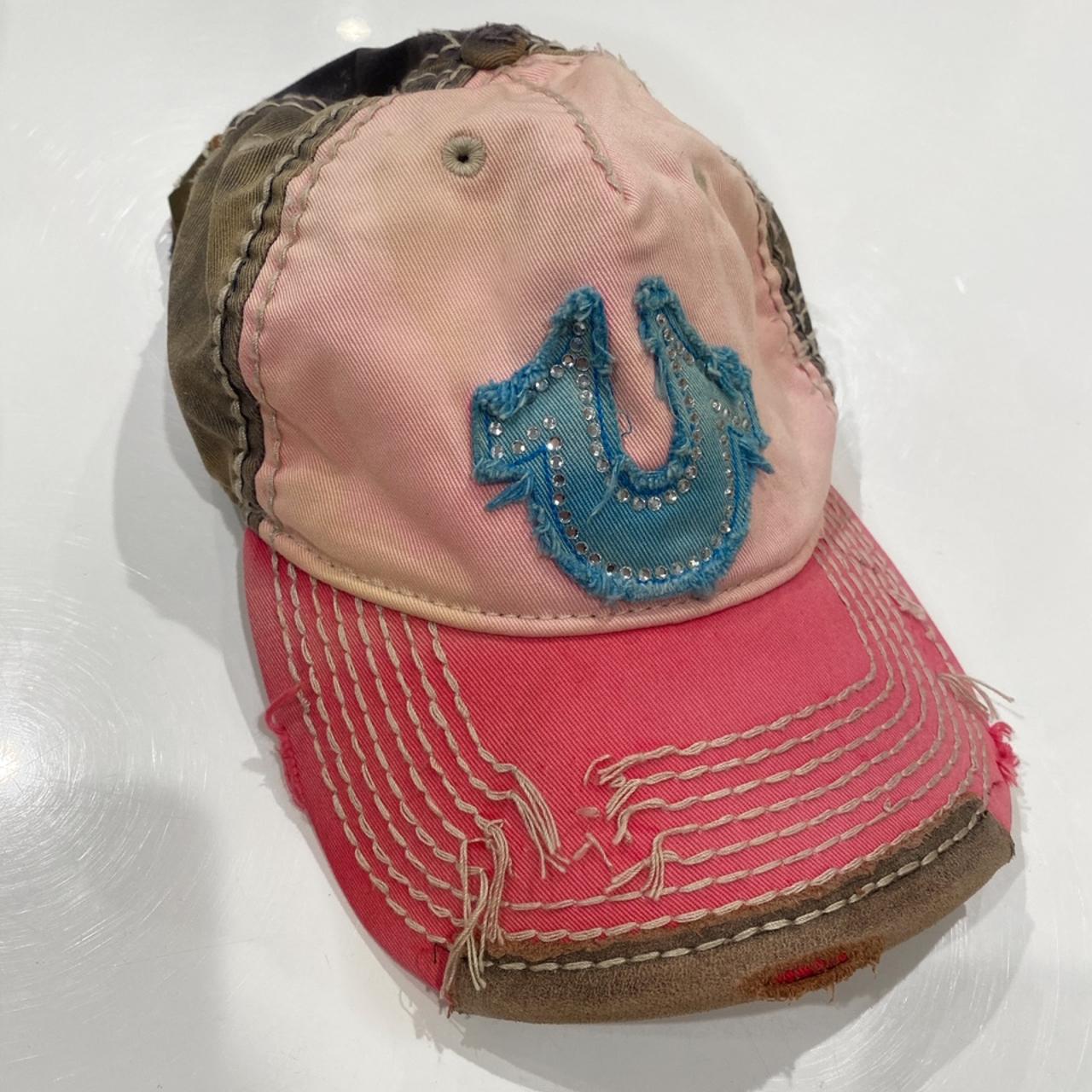 True Religion Distressed Hat. RARE In great... - Depop