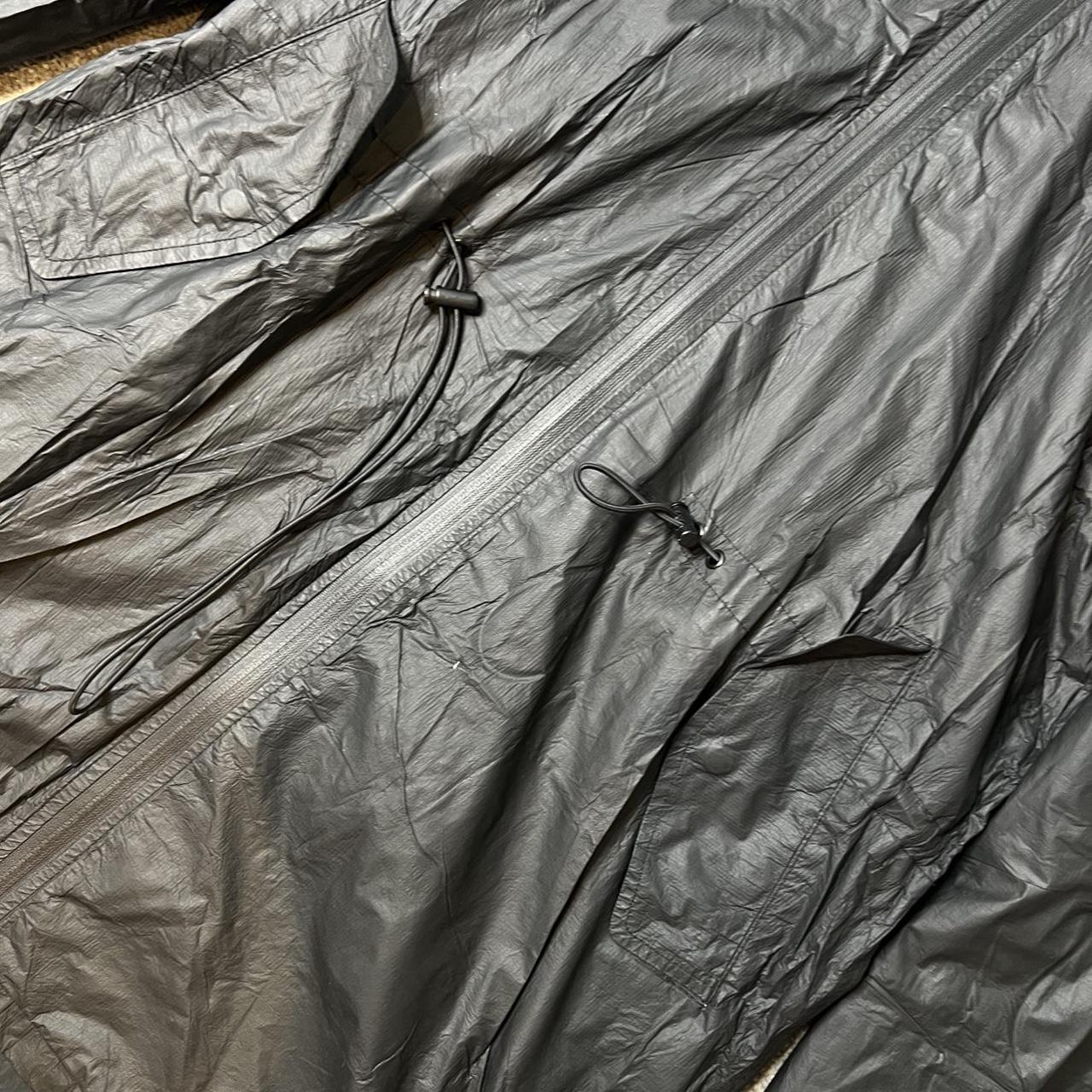 Mens Wax Rain Coat Jacket Zara Size L Adjustable... - Depop