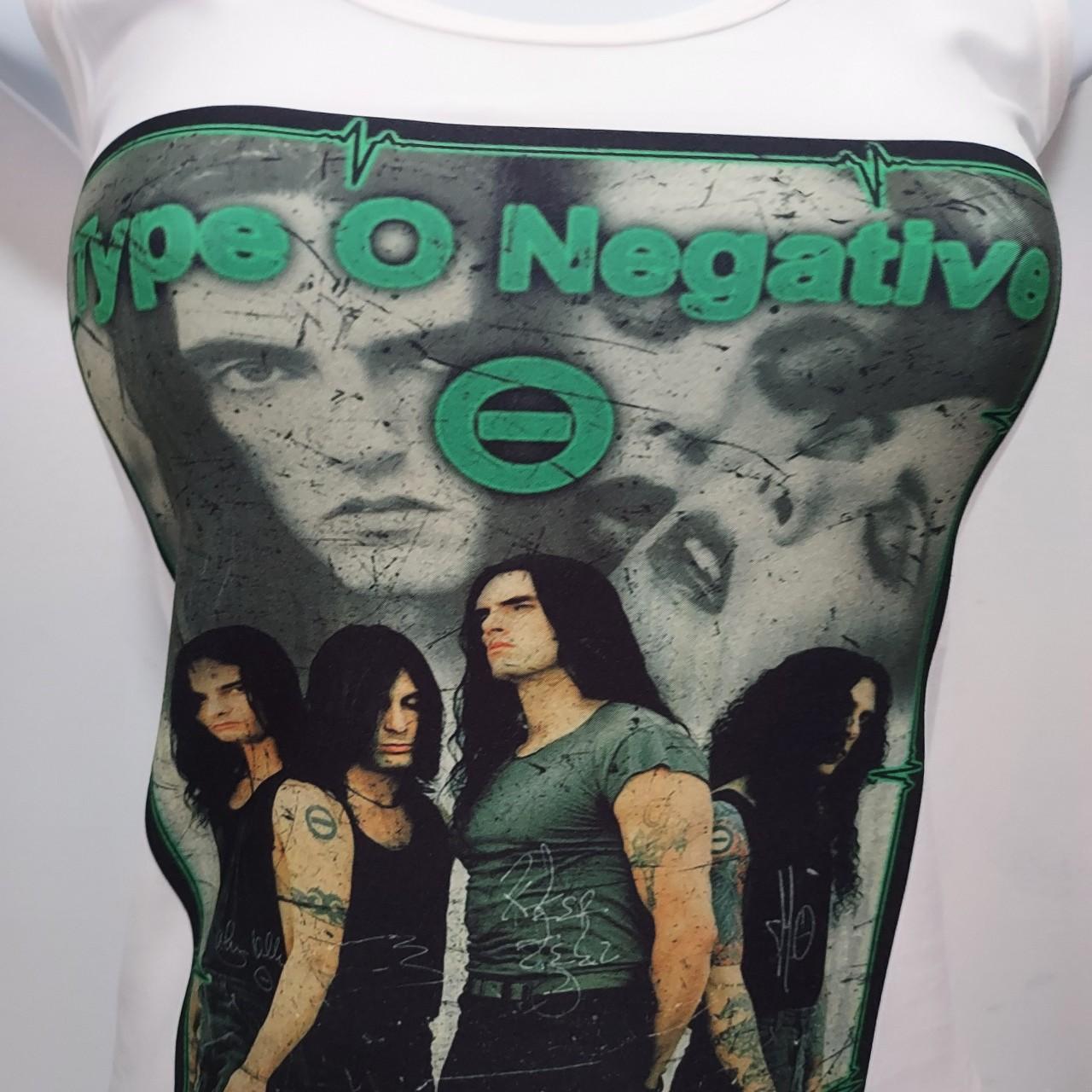 Type o negative tank top deftones crop top... - Depop