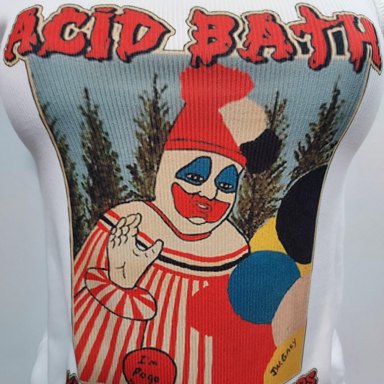 Acid bath tank top acid bath crop top acid bath... - Depop