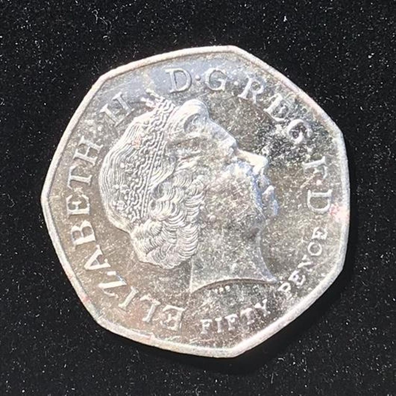 RARE WWF 50p Minted in 2011 to celebrate the 50th... - Depop