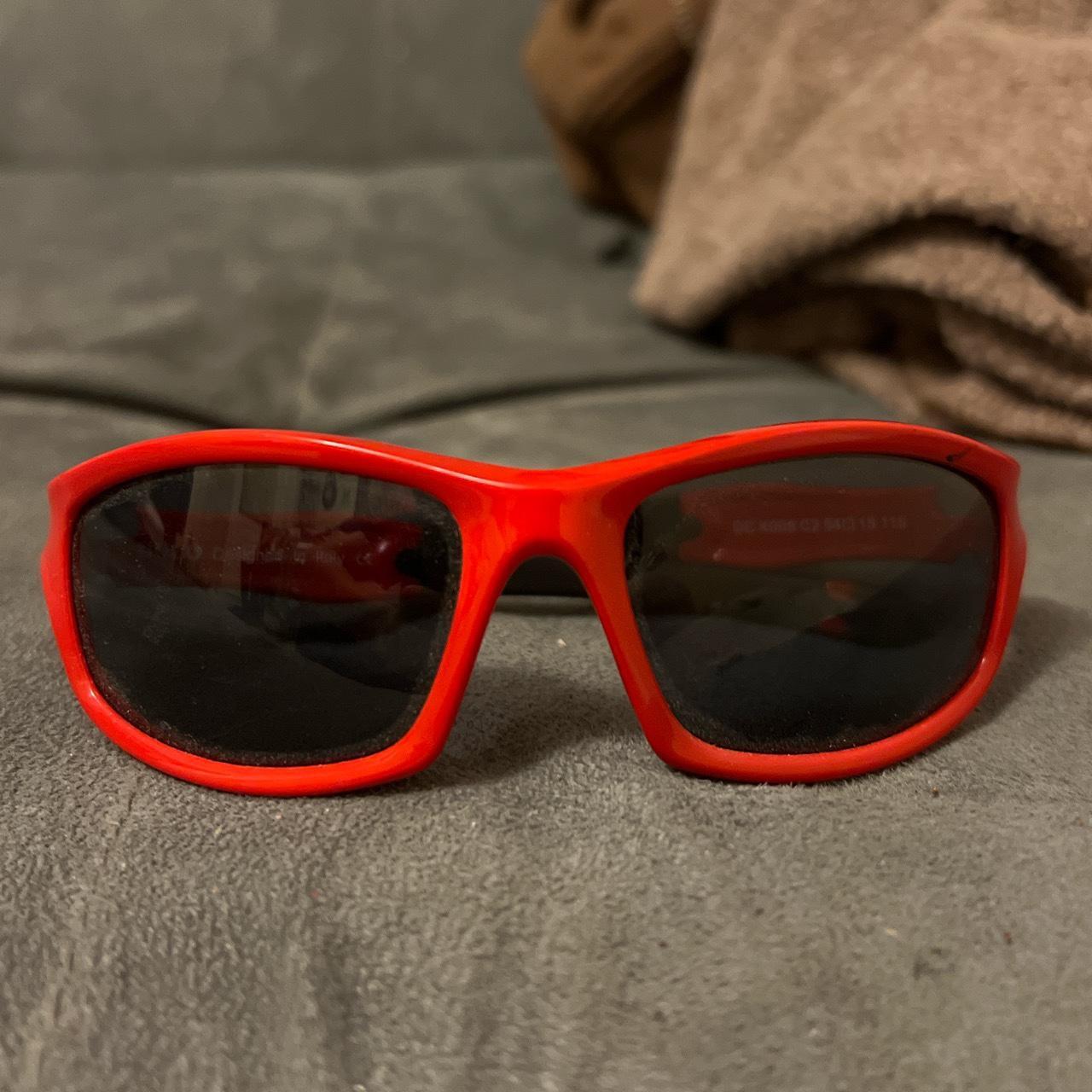 Red kids DUCO sunglasses 🎈 gives Oliver Tree... - Depop