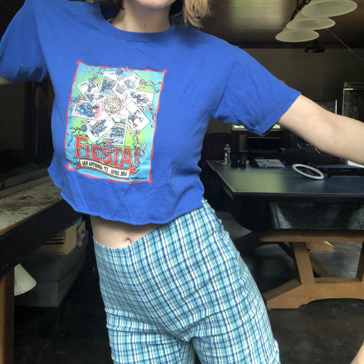 the most wacky fun vintage plaid capris(?) no... | Depop