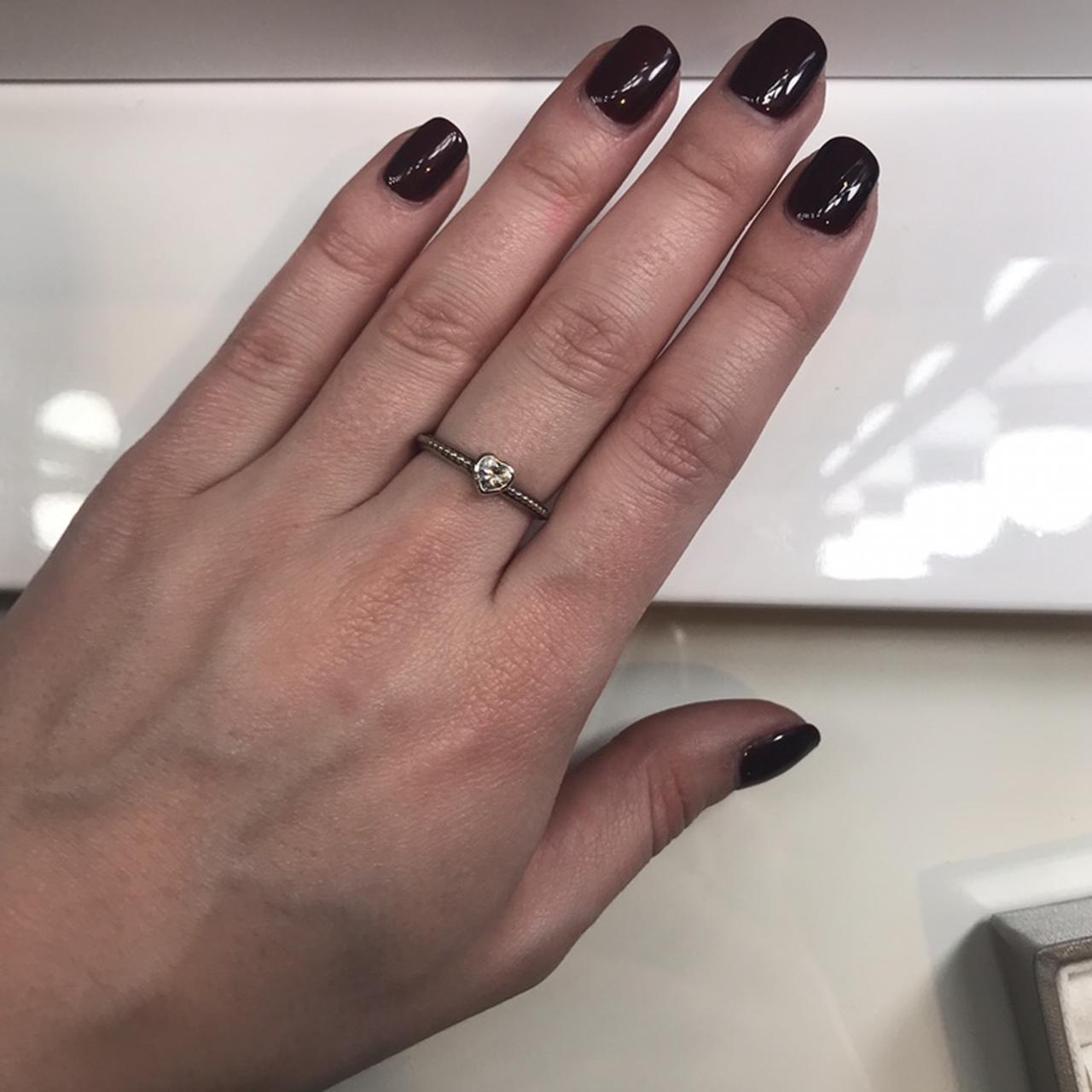 Genuine Pandora heart ring / size 50. Great... - Depop