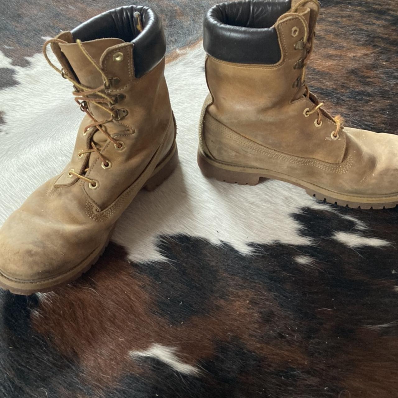Free shipping! Vintage Timberlands size 11.. #tims... - Depop