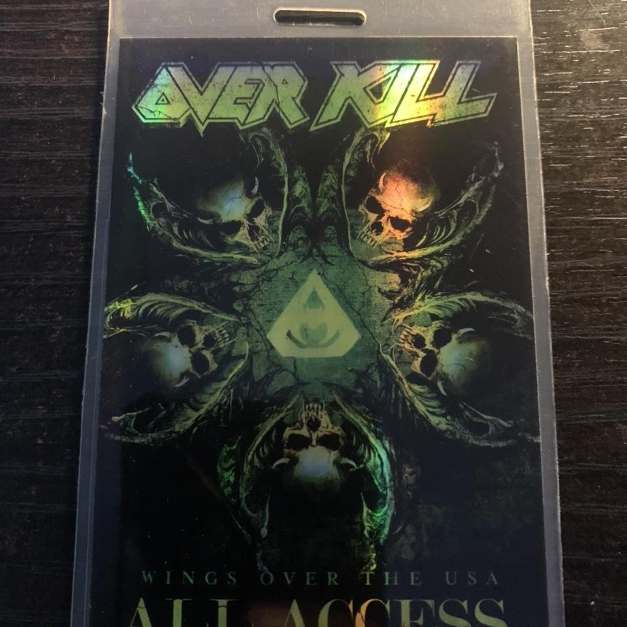 Overkill Tour Laminate AAA / Support US 2020... - Depop
