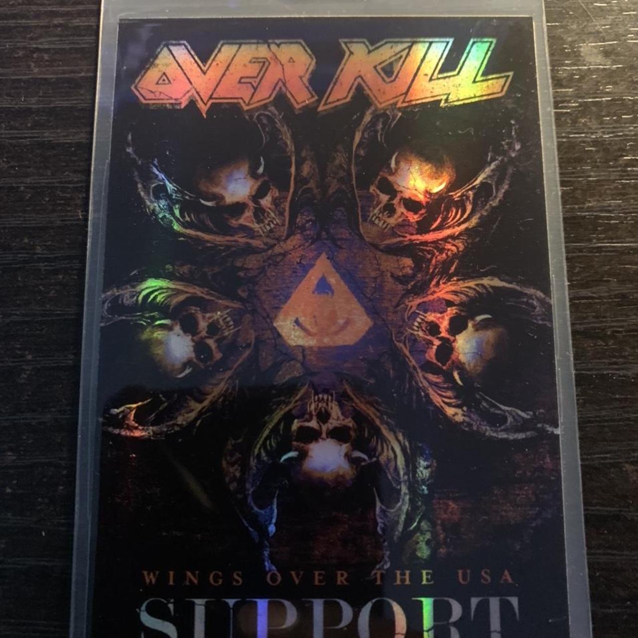 Overkill Tour Laminate AAA / Support US 2020... - Depop
