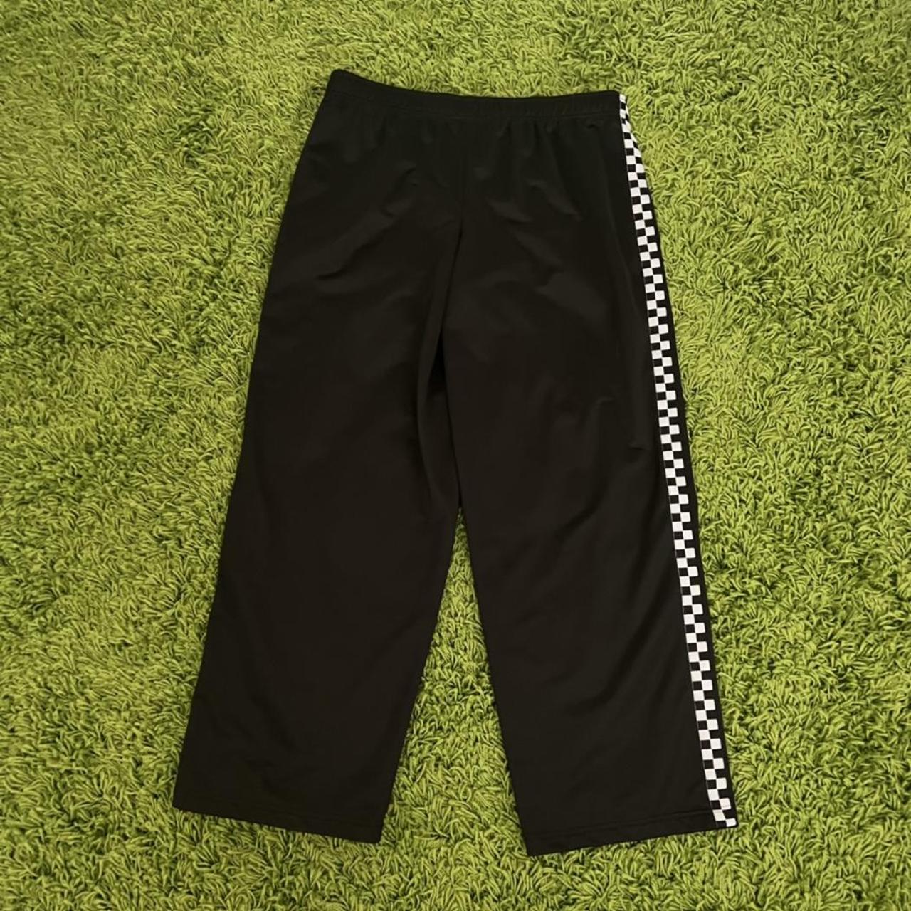 vans track pants - size XL but could fit L - 100%... - Depop