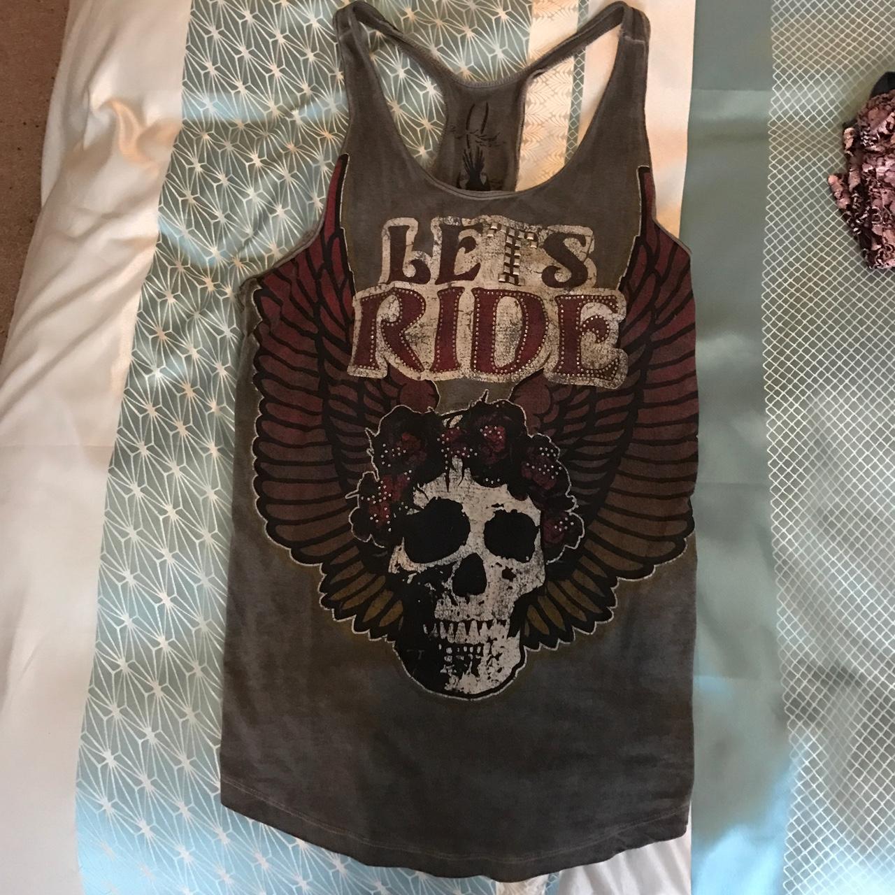 #skull #top #vesttop #sale #asos - Depop