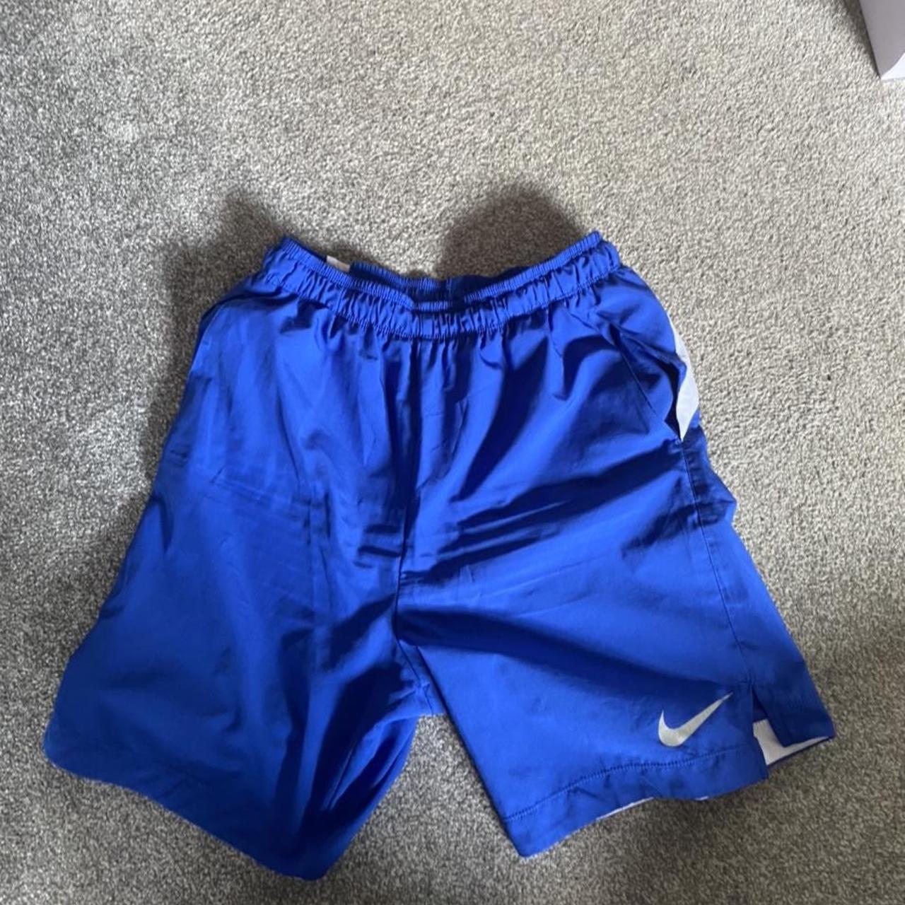 Nike bright blue swimming trunk🔥 #nike - Depop
