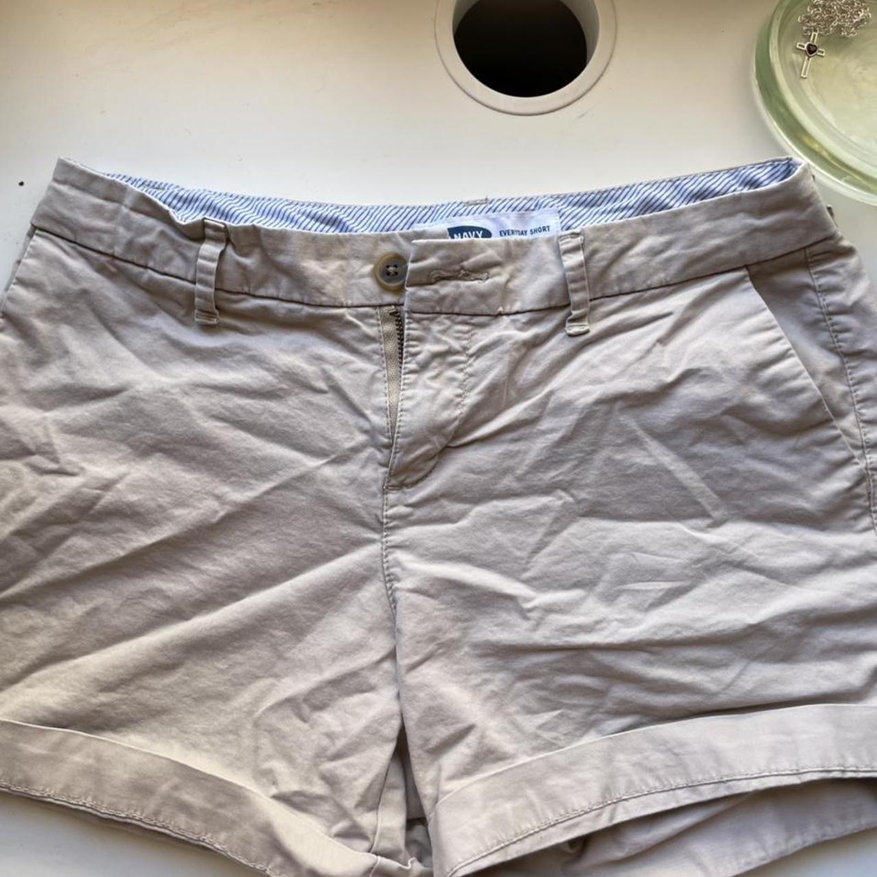 khaki shorts for multiple diff aesthetics- they are... - Depop