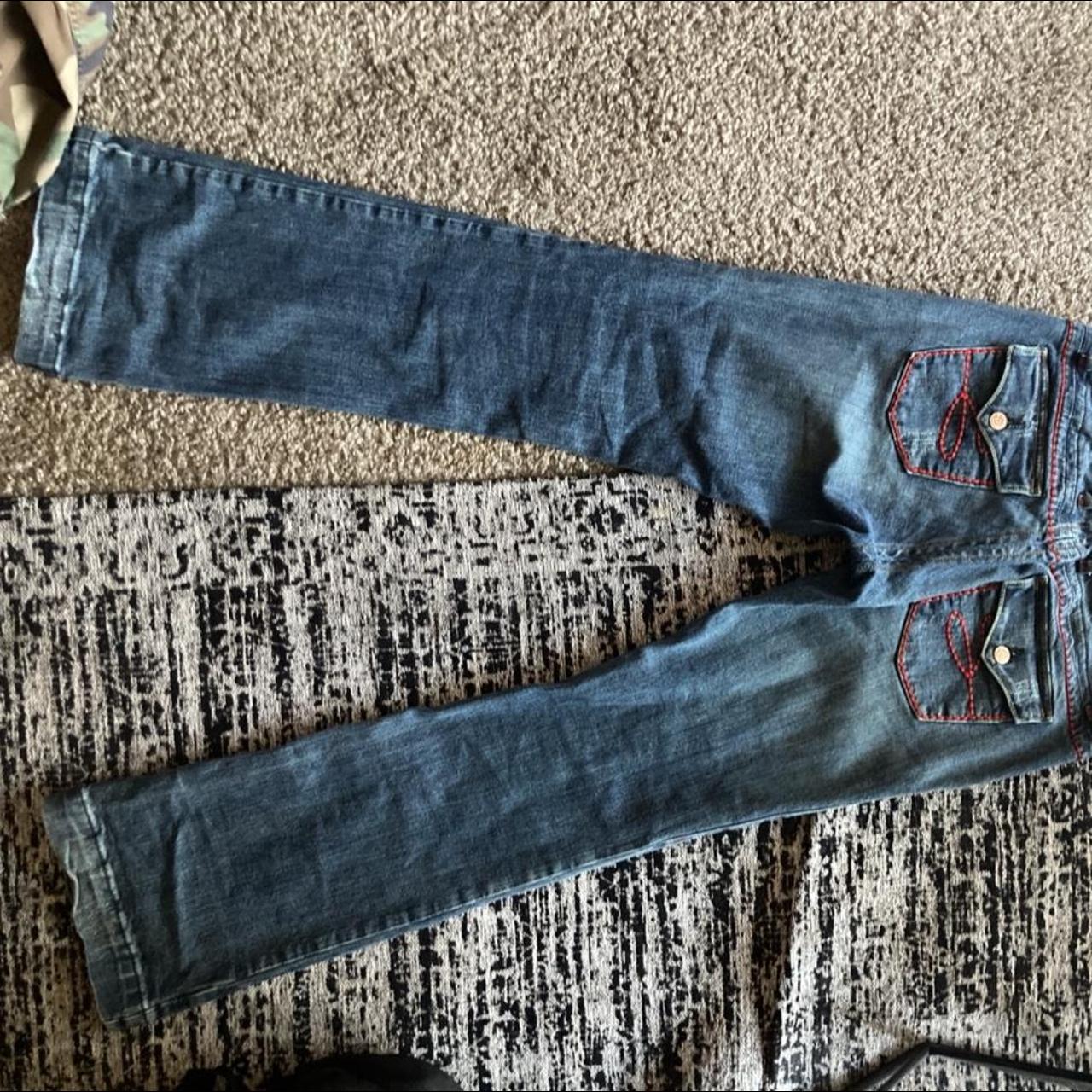 SEVEN7 BELLBOTTOM jeans SAYS SIZE... - Depop