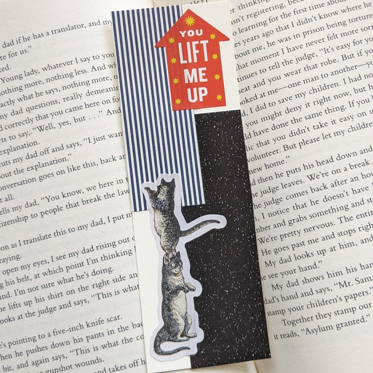 📖 Cat Bookmark 📖 2x6 inches- cute and eccentric... - Depop
