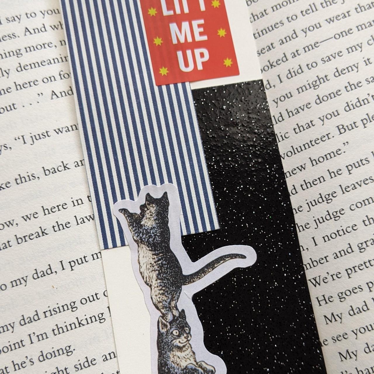 📖 Cat Bookmark 📖 2x6 inches- cute and eccentric... - Depop