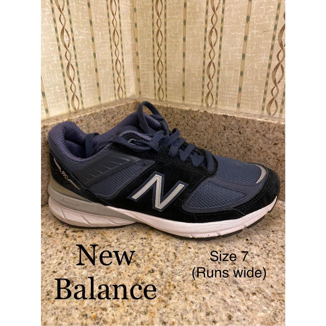 New Balance 990v5 womens size 7- (run wide) These... - Depop