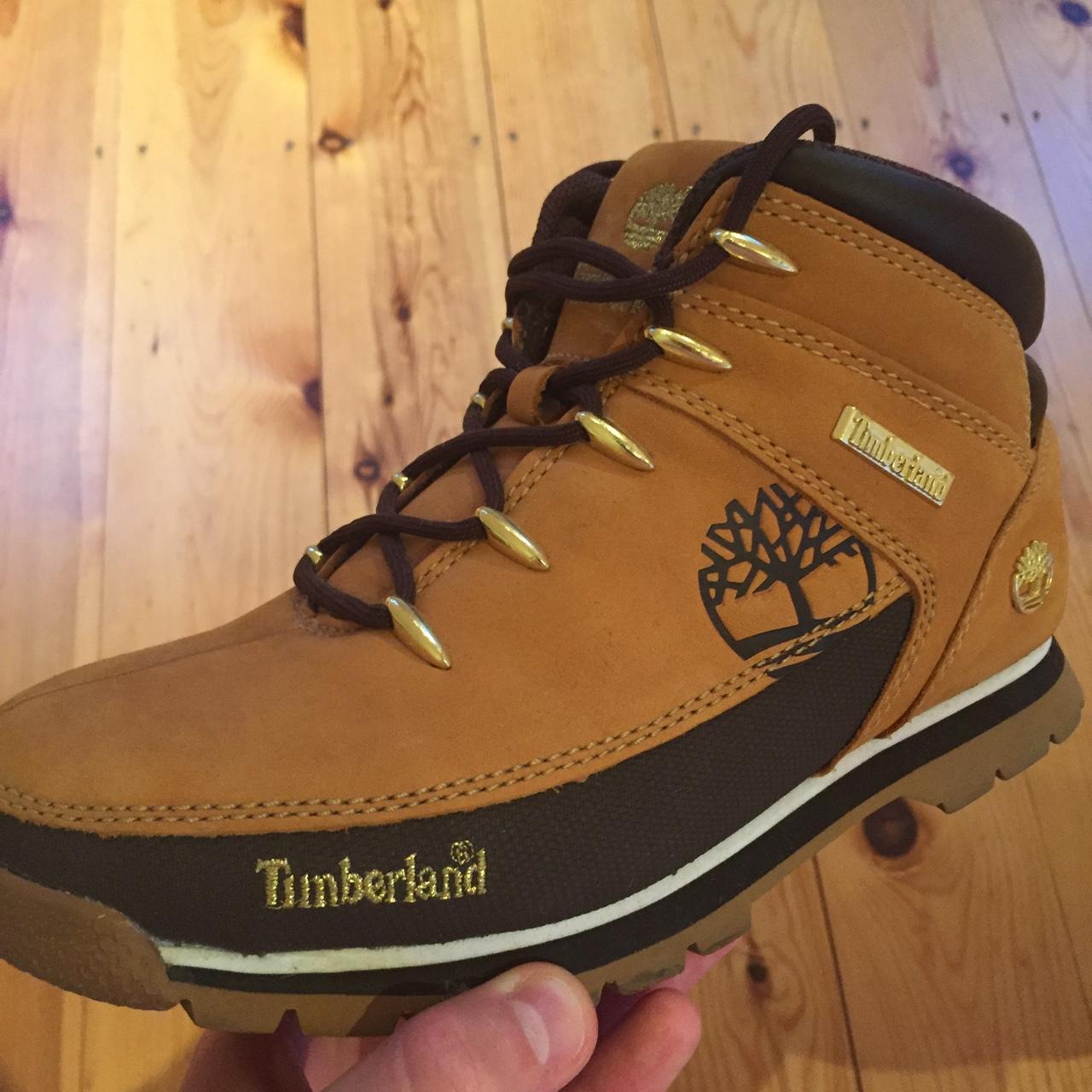 Timberland boots. Worn once back in the day but... - Depop