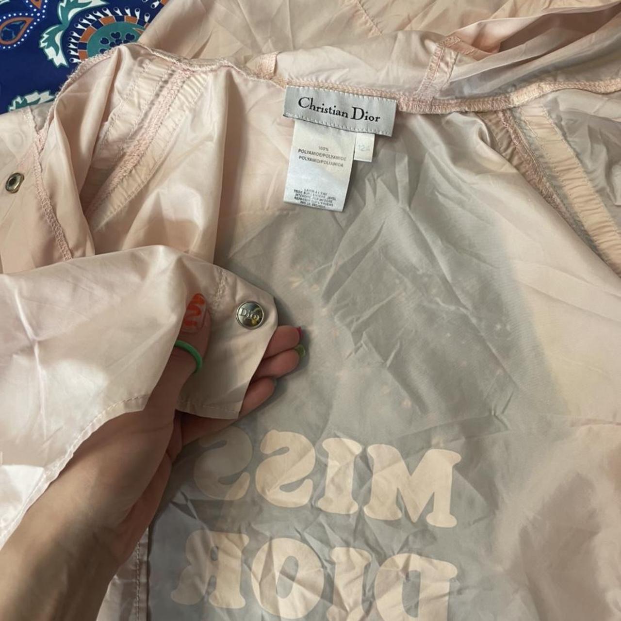 Pink Dior rainproof jacket 💅🏼🌸 Miss Dior jacket 2... | Depop