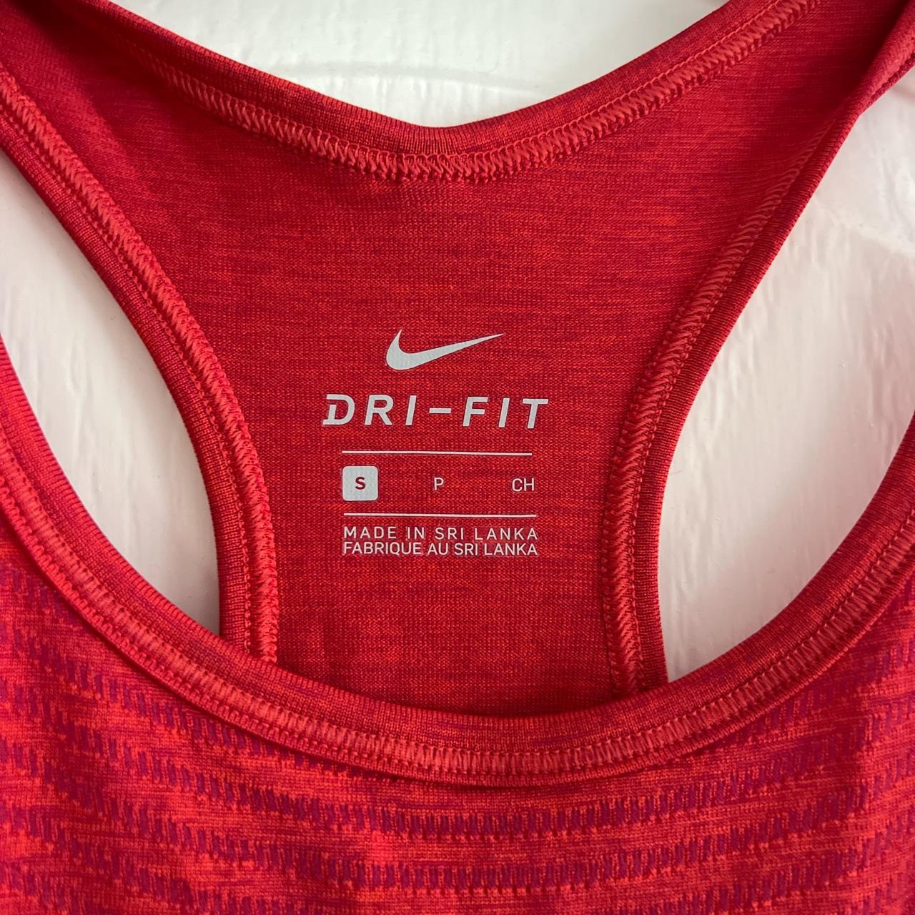 Red Nike Dri-Fit vest size small. Great condition,... - Depop