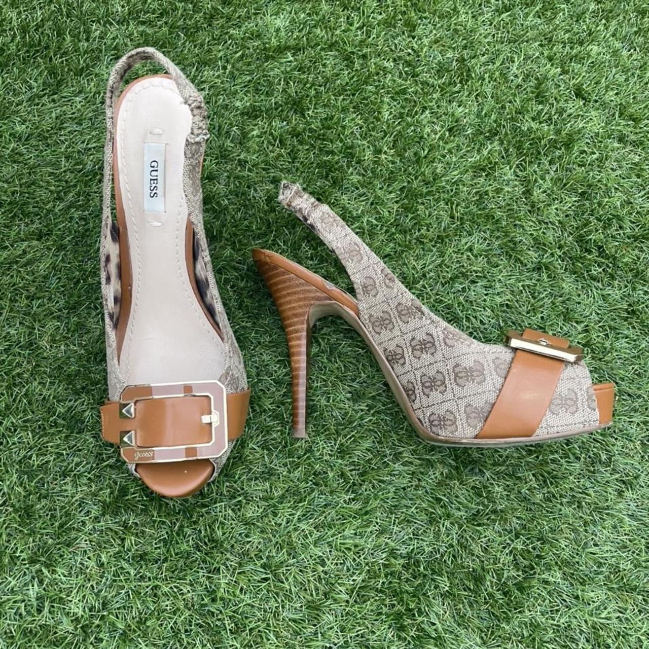 👠 Cute glam Guess platform heels ️ Preloved 🥂... - Depop