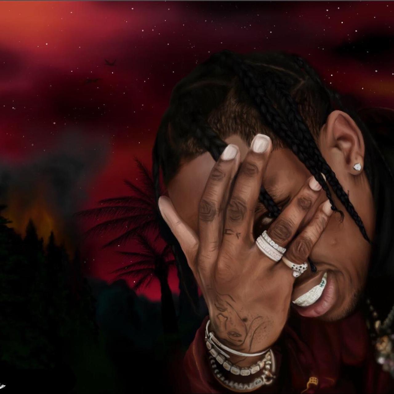 La Flame 12” x 10” [2] - Depop