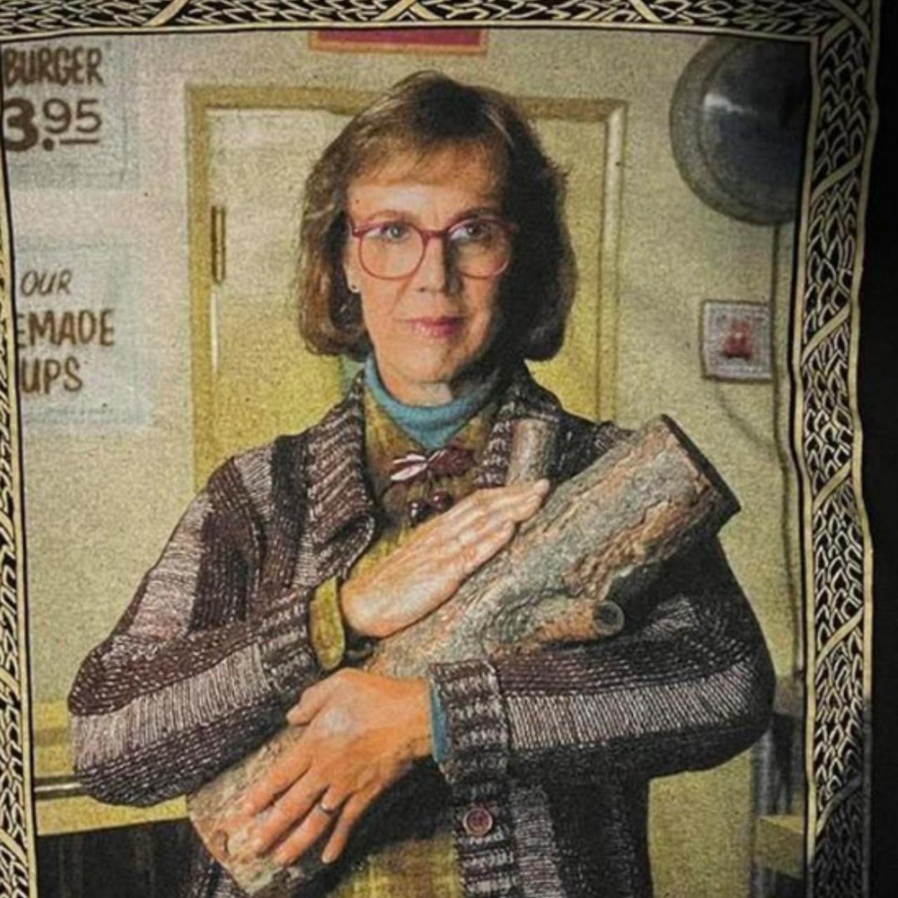 LOG LADY' Out of Print SZ Large Twin Peaks TShirt... - Depop