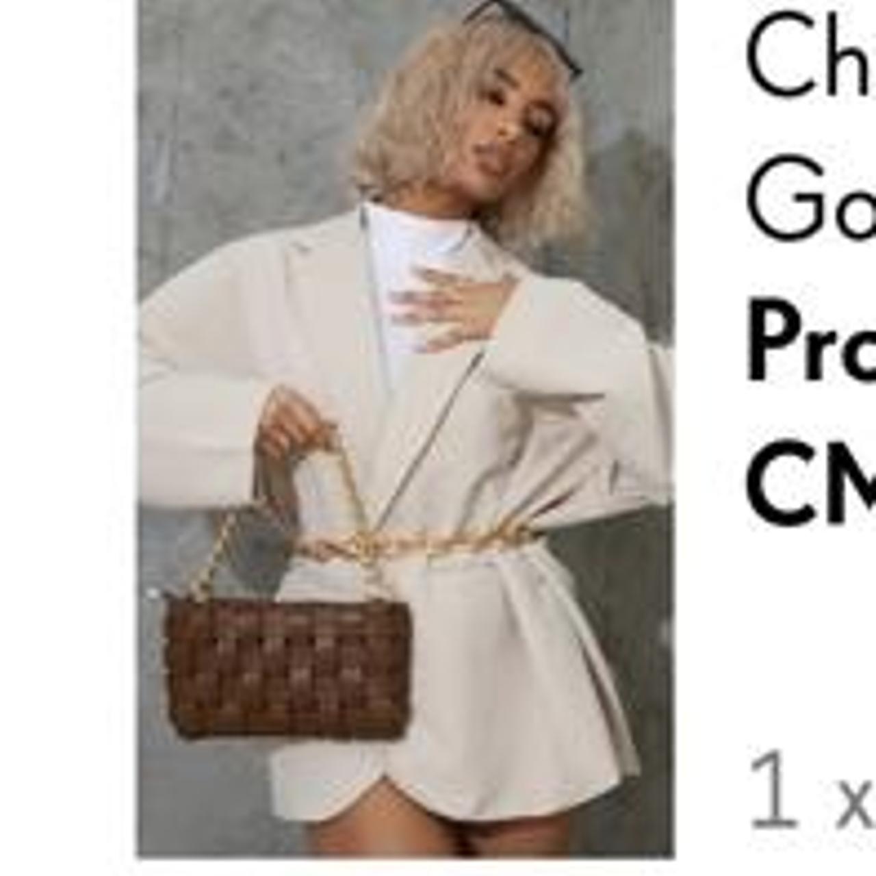 Plt Chocolate woven shoulder mini bag. Great for a... - Depop