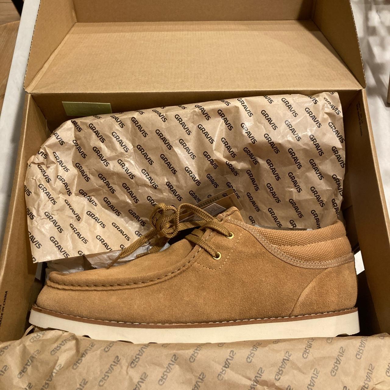 Gravis Bone Brown Mason USA m11.5 - Depop