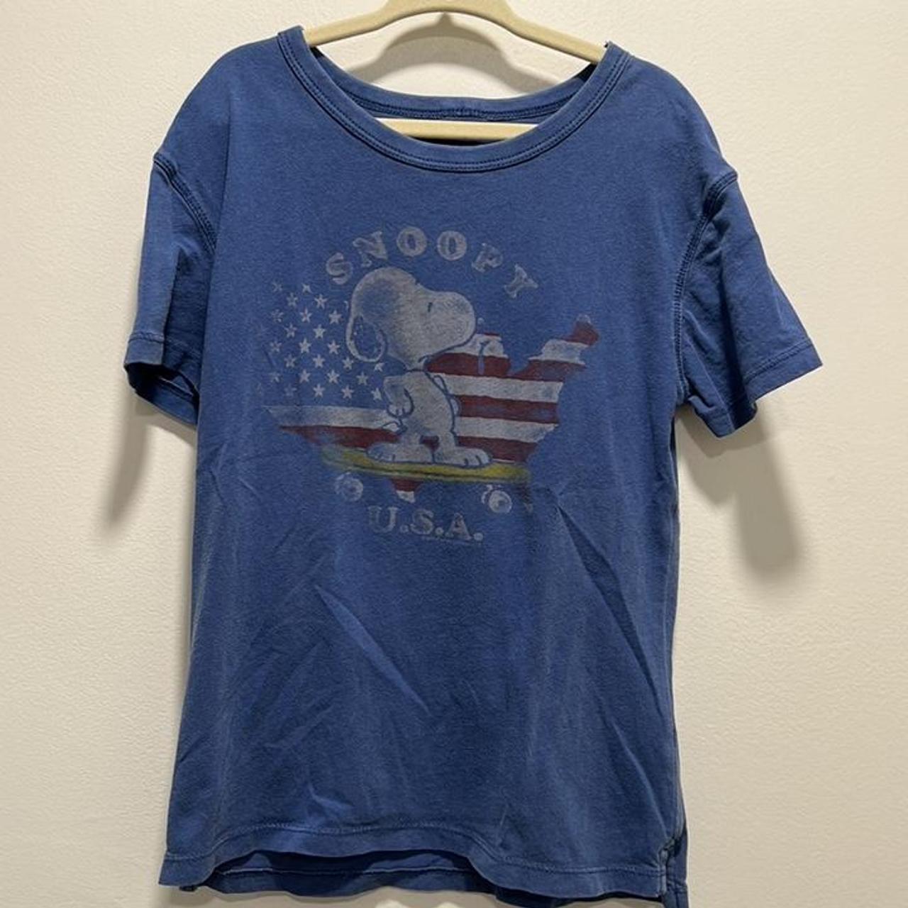 Snoopy Junk Food Short Sleeve T Shirt size 5T... - Depop