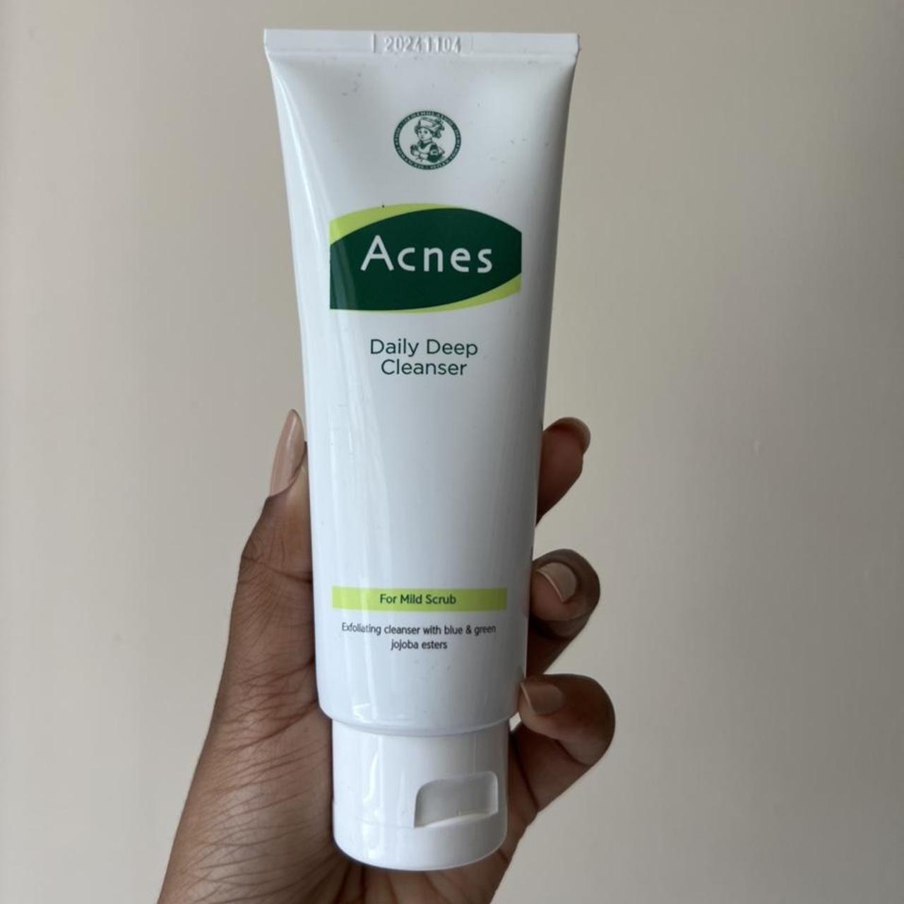Acnes daily deep exfoliating cleanser mild scrub... - Depop