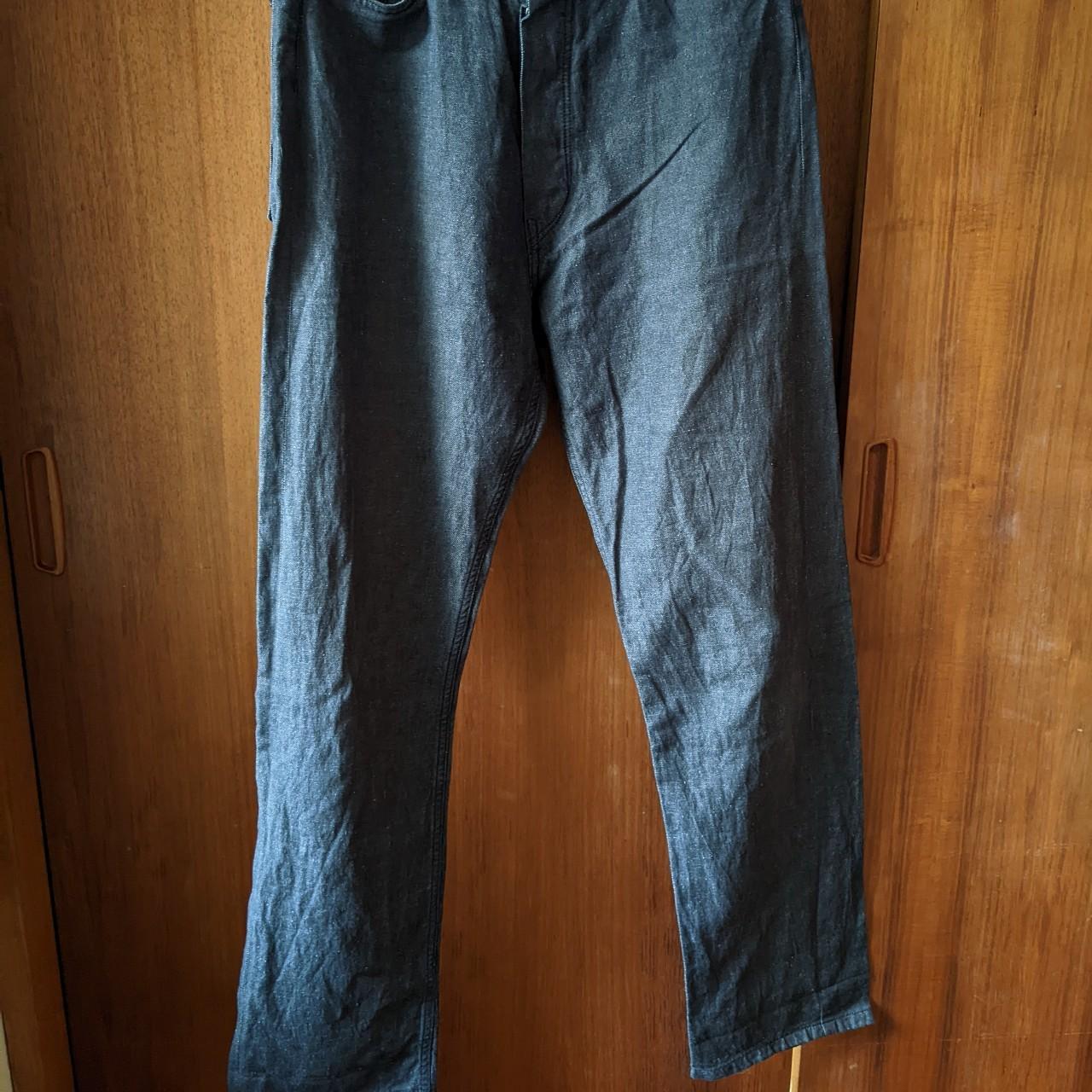 Nigel Cabourn Linen Pants Linen/cotton blend. Size... - Depop