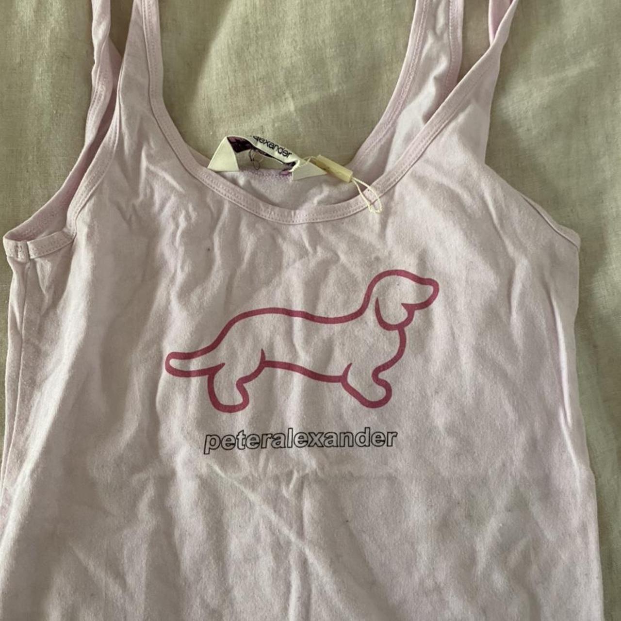 peter alexander pink singlet worn once perfect... - Depop