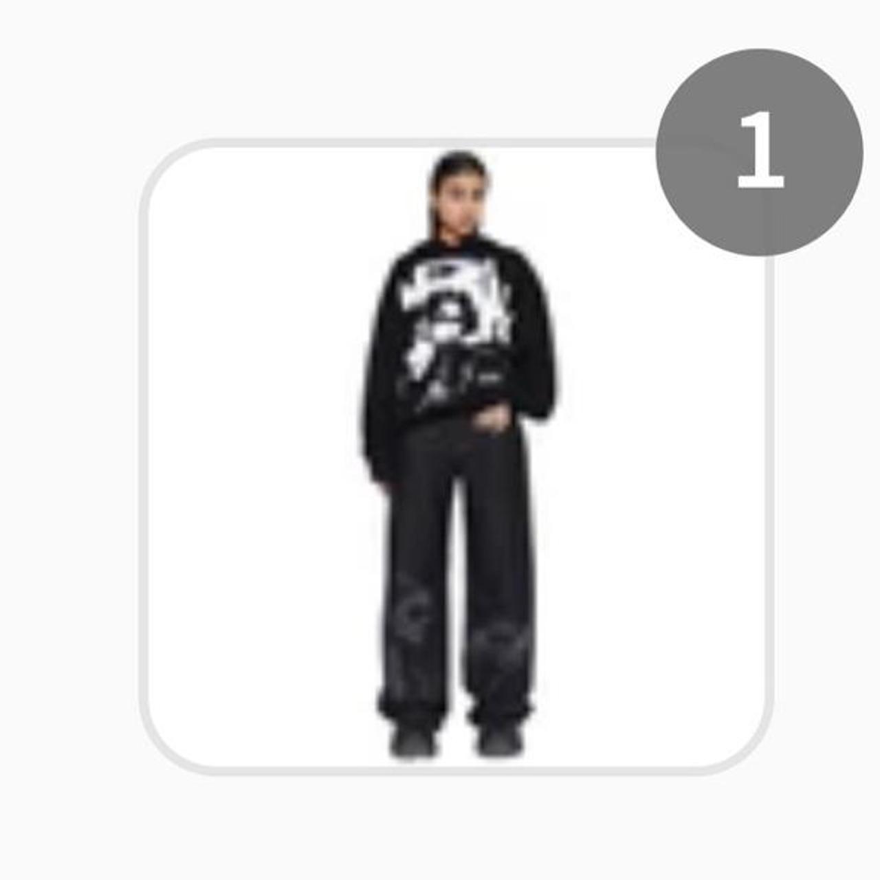 Jaded London matrix wide leg jeans never worn - Depop