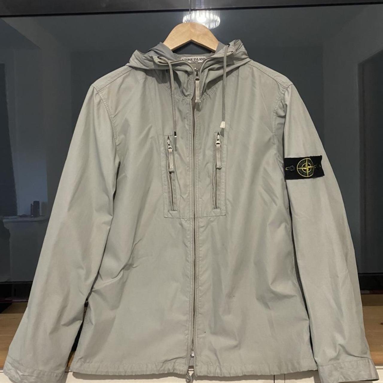 Stone island lightweight jacket Size L but will fit... | Depop