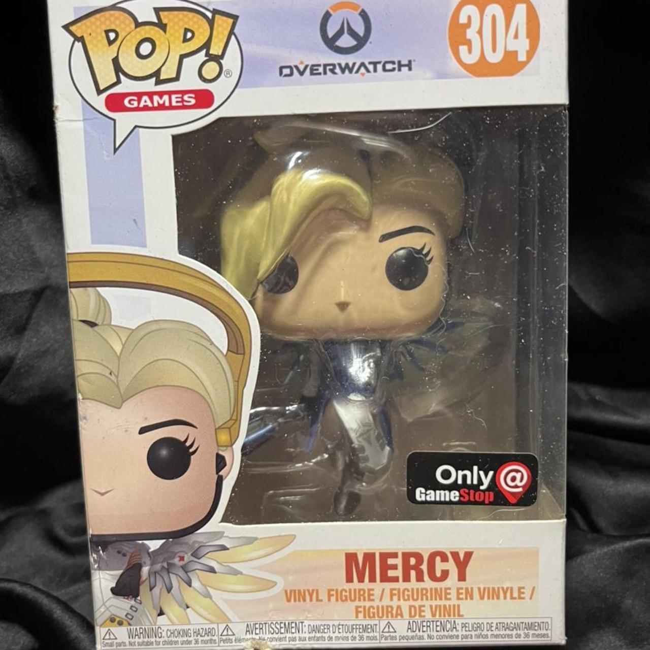 gamestop exclusive mercy (overwatch) pop figure... - Depop