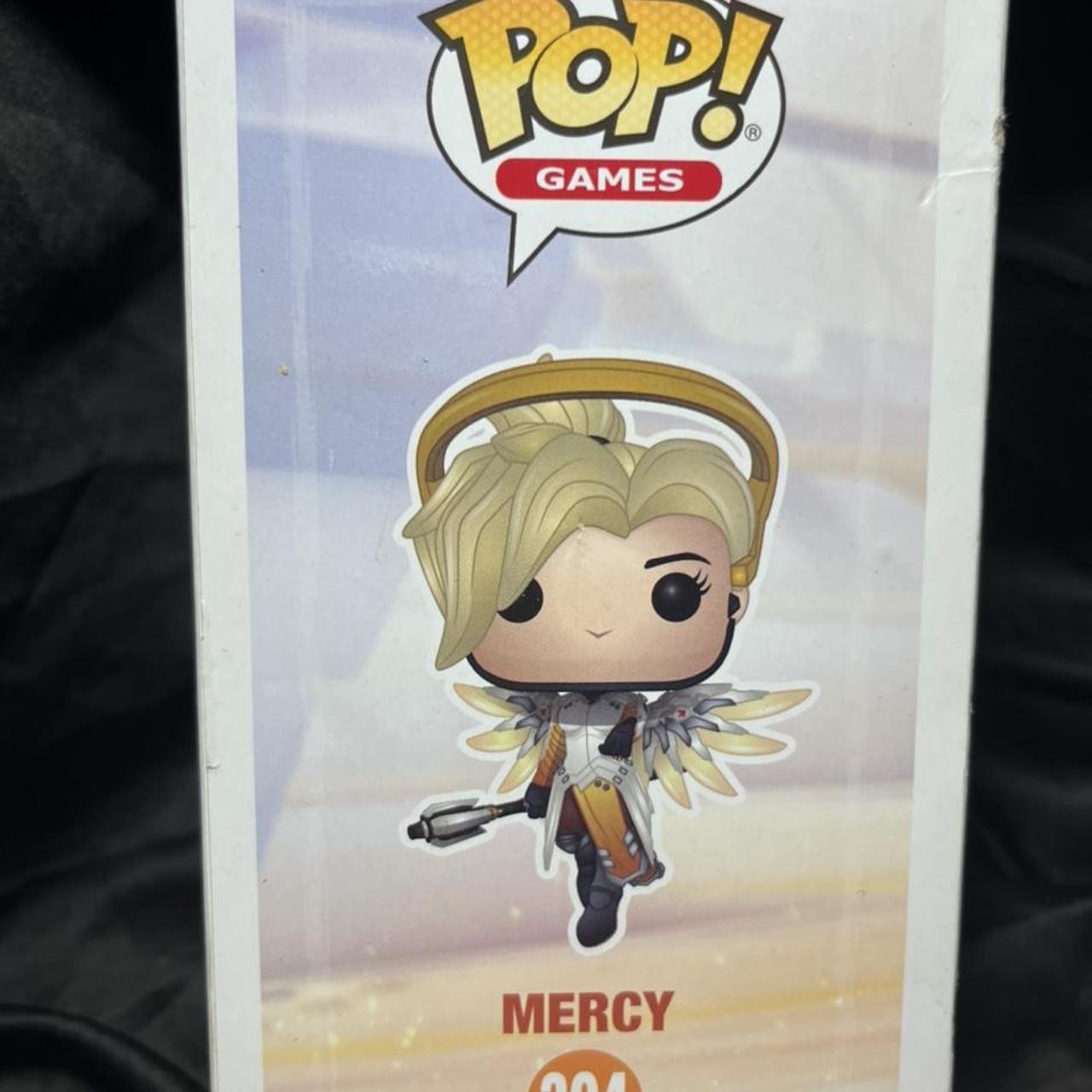 gamestop exclusive mercy (overwatch) pop figure... - Depop