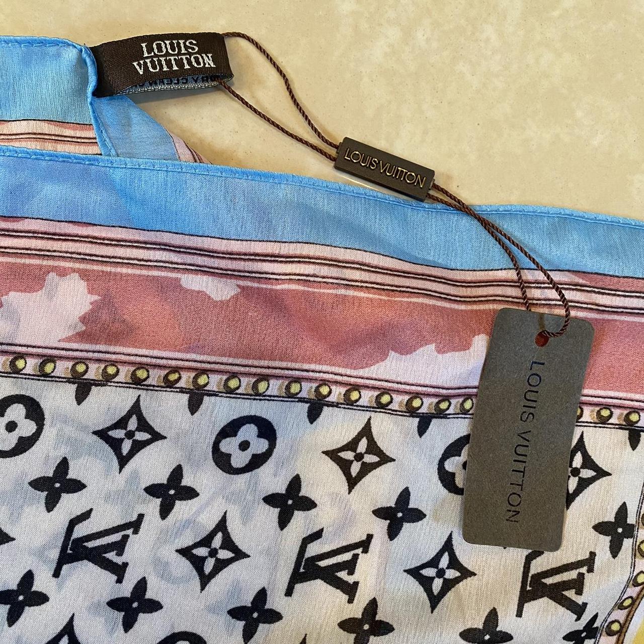 The coolest designer luxury inspired scarf with tags... - Depop