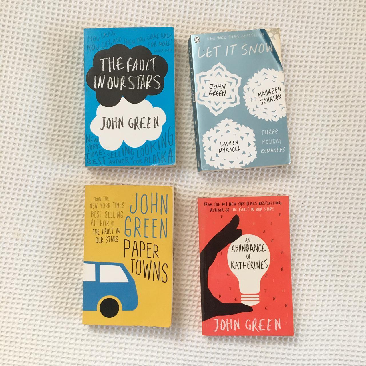 Assorted John Green novels The fault in our stars,... - Depop
