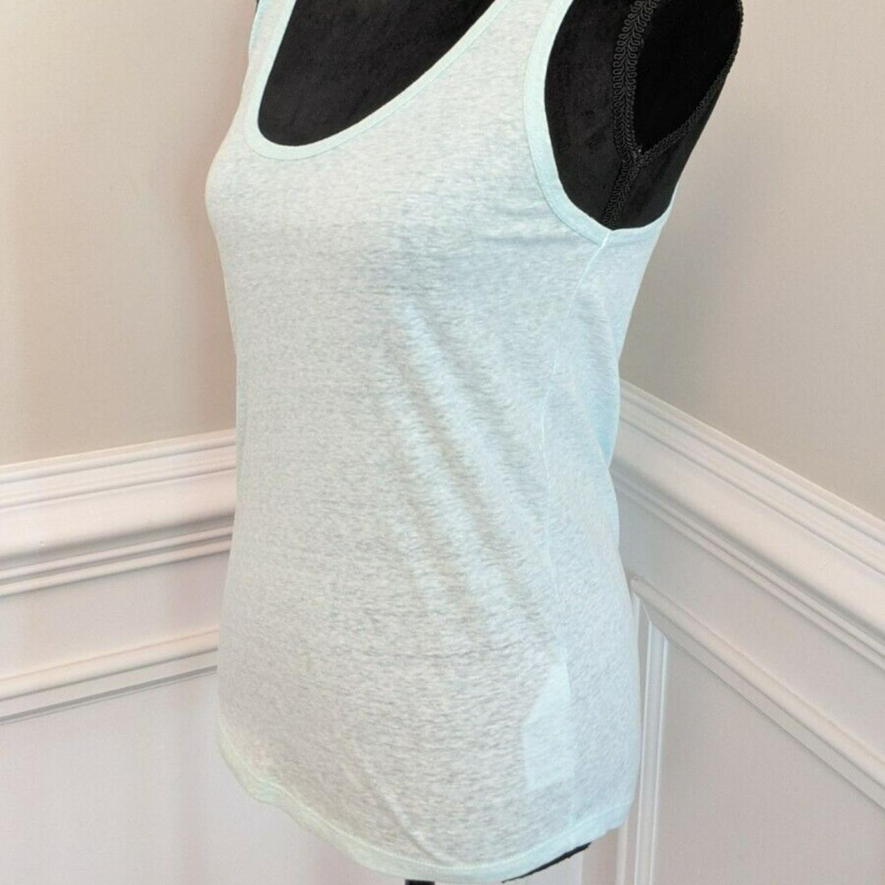 J Crew Mint Green Racerback Tank Top Size Xs Light Depop