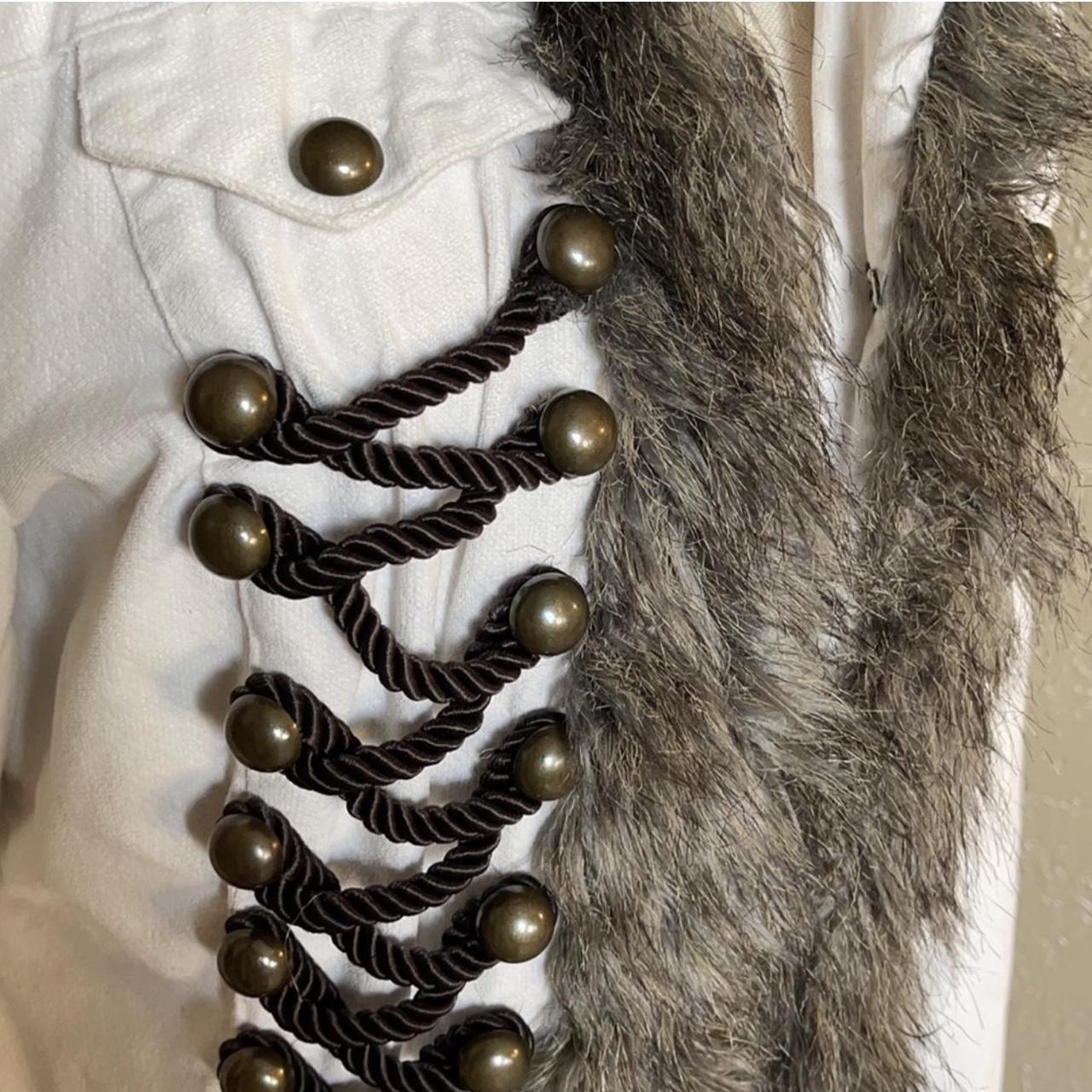 Jennyfer.J faux fur lined jacket. Penny lane / Jimmy... - Depop