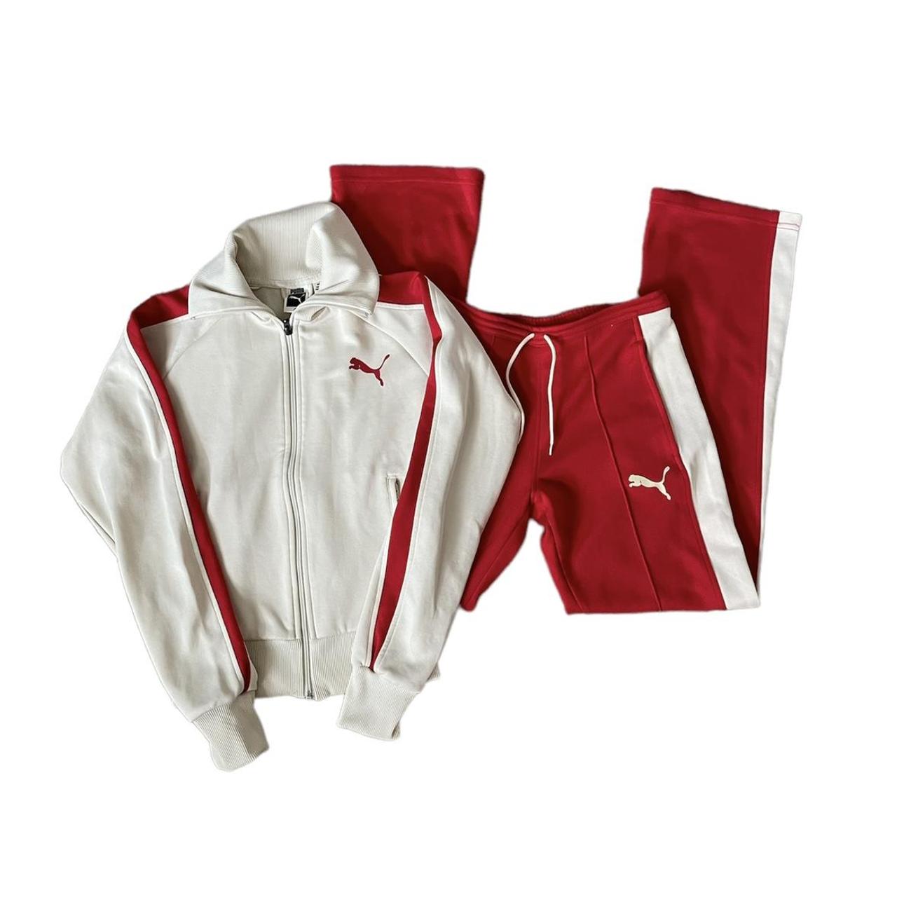 vintage 90’s/y2k? puma tracksuit gorgeous color... - Depop