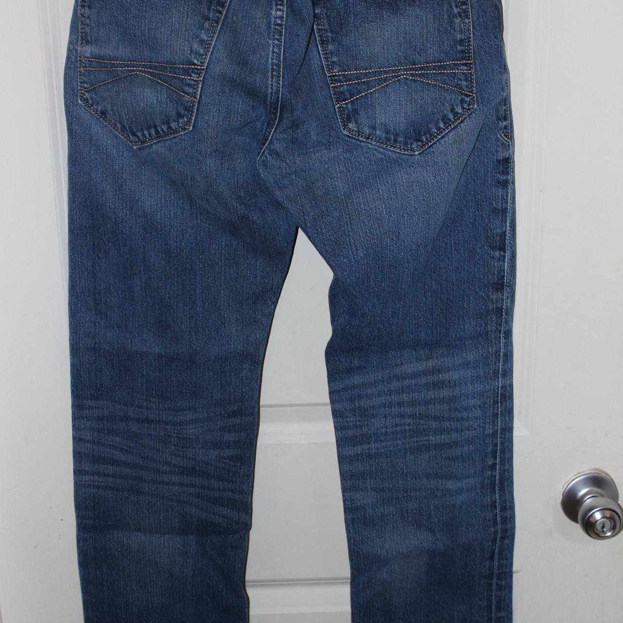 Mens Express Slif Fit Straight Leg Jeans. Lightly... - Depop
