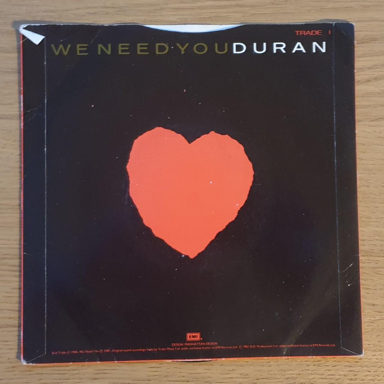 Duran Duran - Skin Trade 80s pop 7" single A side -... - Depop