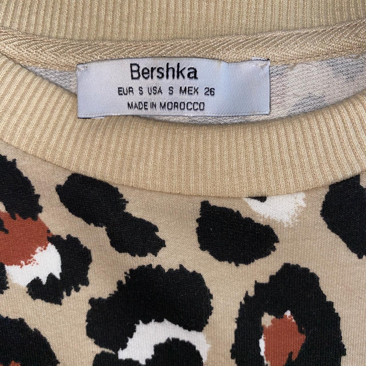 Leopard Print Bershka Jumper - super soft - LIKE... | Depop