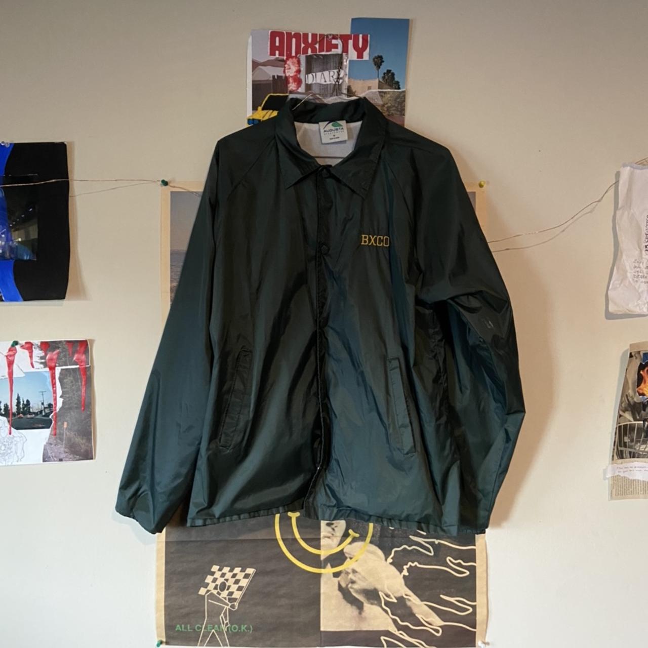 BENCH X CO olive windbreaker #windbreaker #olive... - Depop