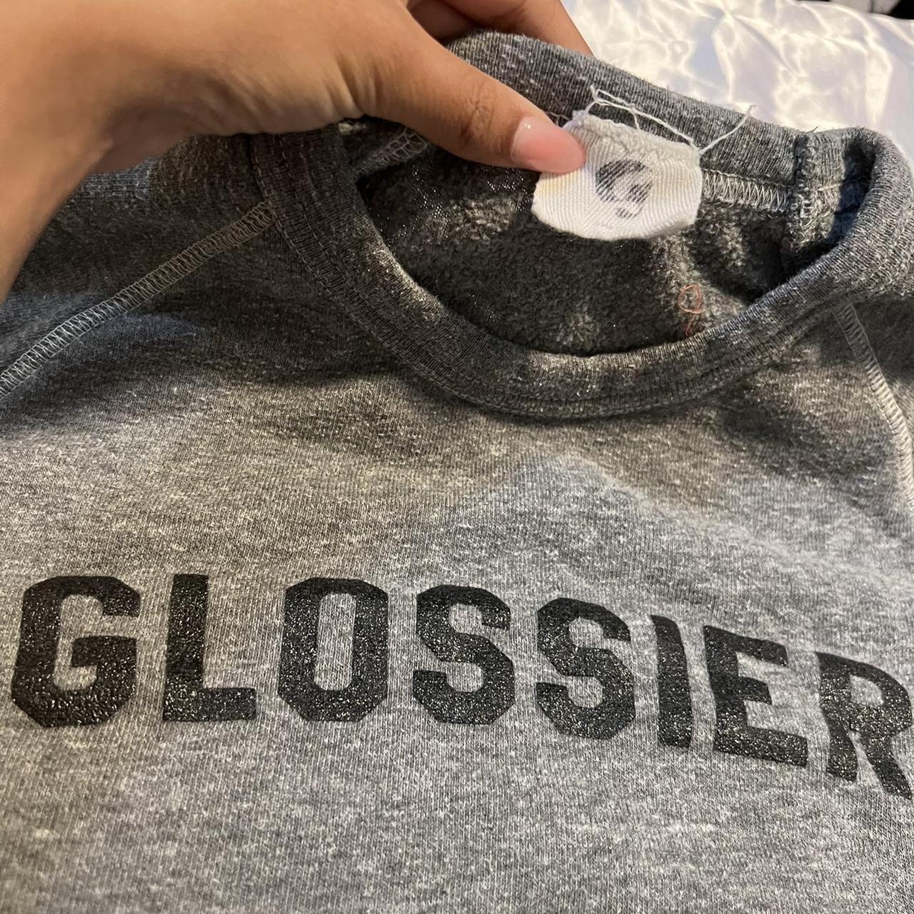 glossier crewneck! #glossier #crewneck #preppy #casual - Depop
