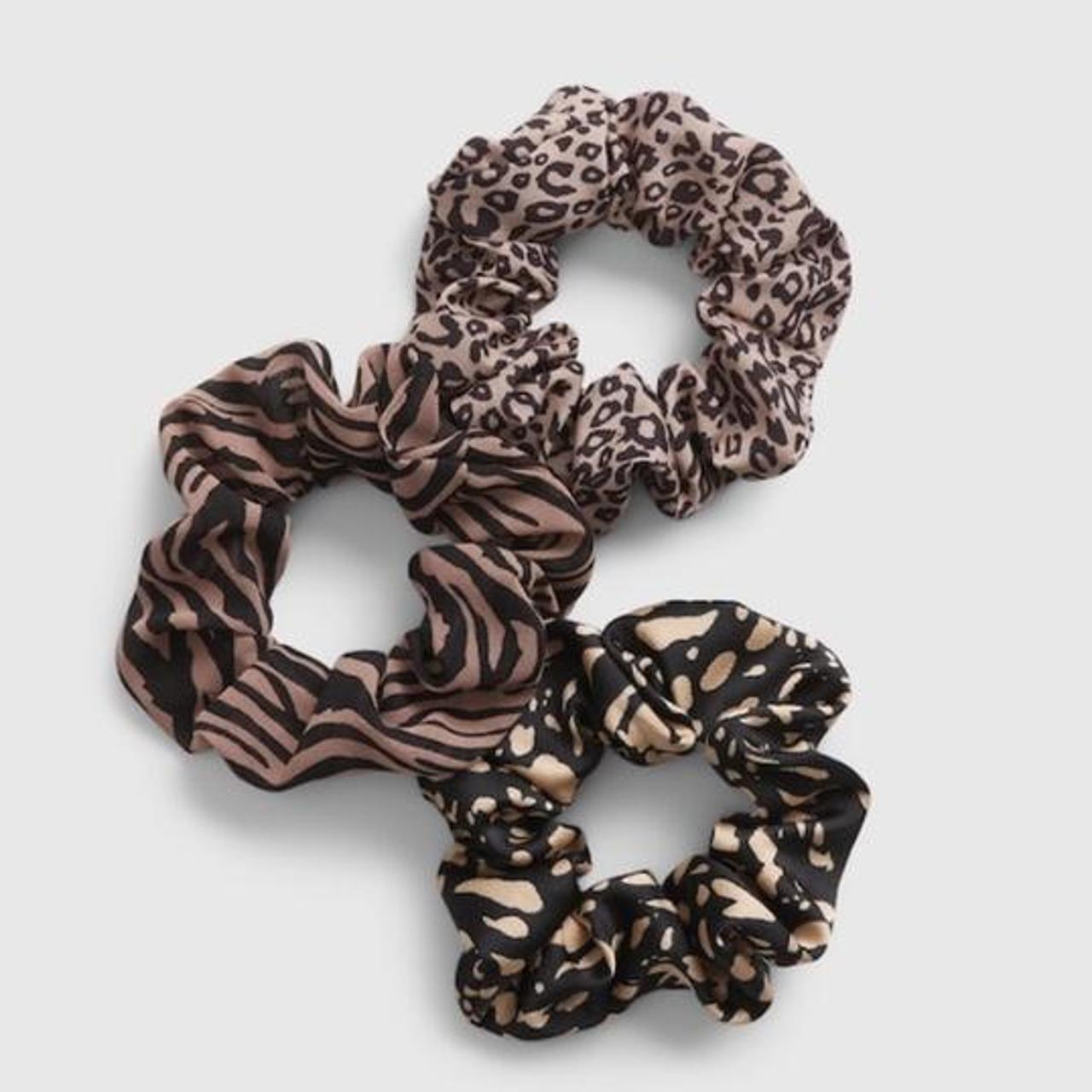 GAP Scrunchie 3 Pack Animal Print New in package... - Depop