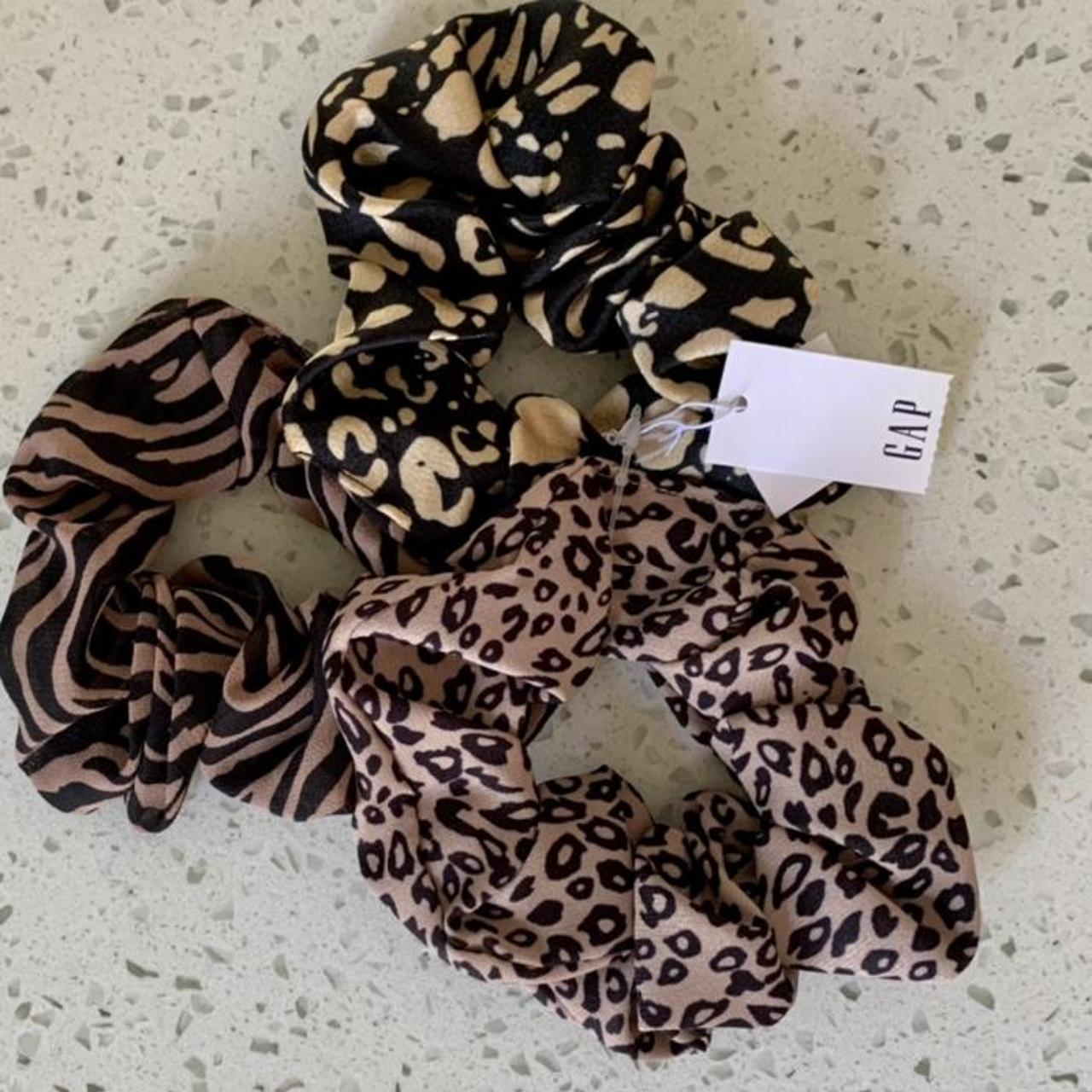 GAP Scrunchie 3 Pack Animal Print New in package... - Depop