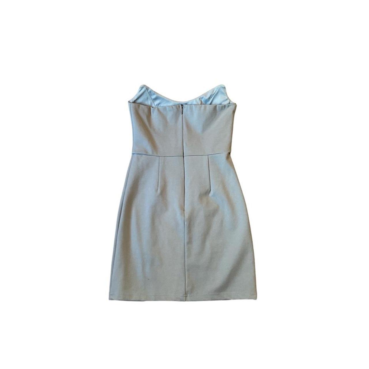 Revolve bustier powder blue mini dress. as seen on... - Depop